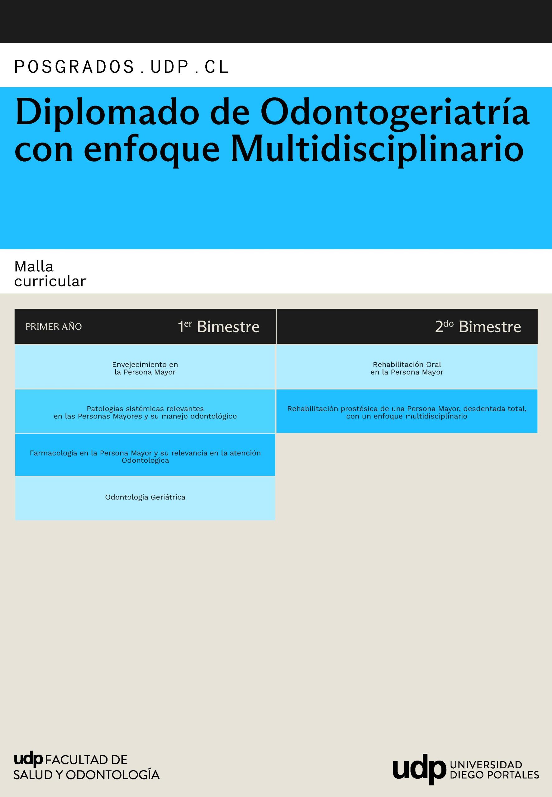 Diplomado en Odontogeriatría con enfoque Multidisciplinario – Posgrados ...